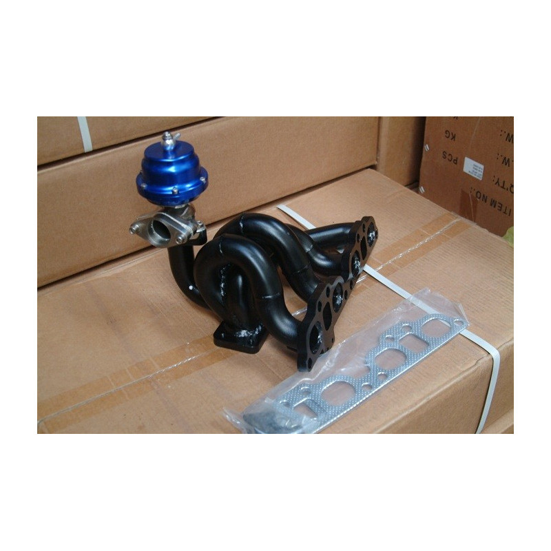 SR20DET LOW MOUNT T25 / T28 MILD STEEL MANIFOLD WITH WASTEGATE PORT!