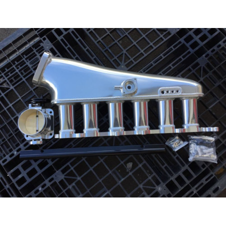 Toyota 2JZ-GE Billet Intake Plenum – CNC Manifold + 90mm TB